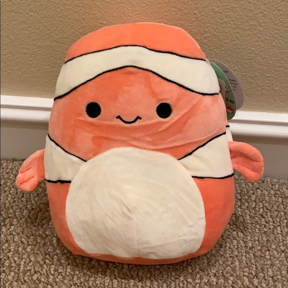 Kellytoy | Other | Nwt 8 Ricky The Clownfish Squishmallow | Poshmark